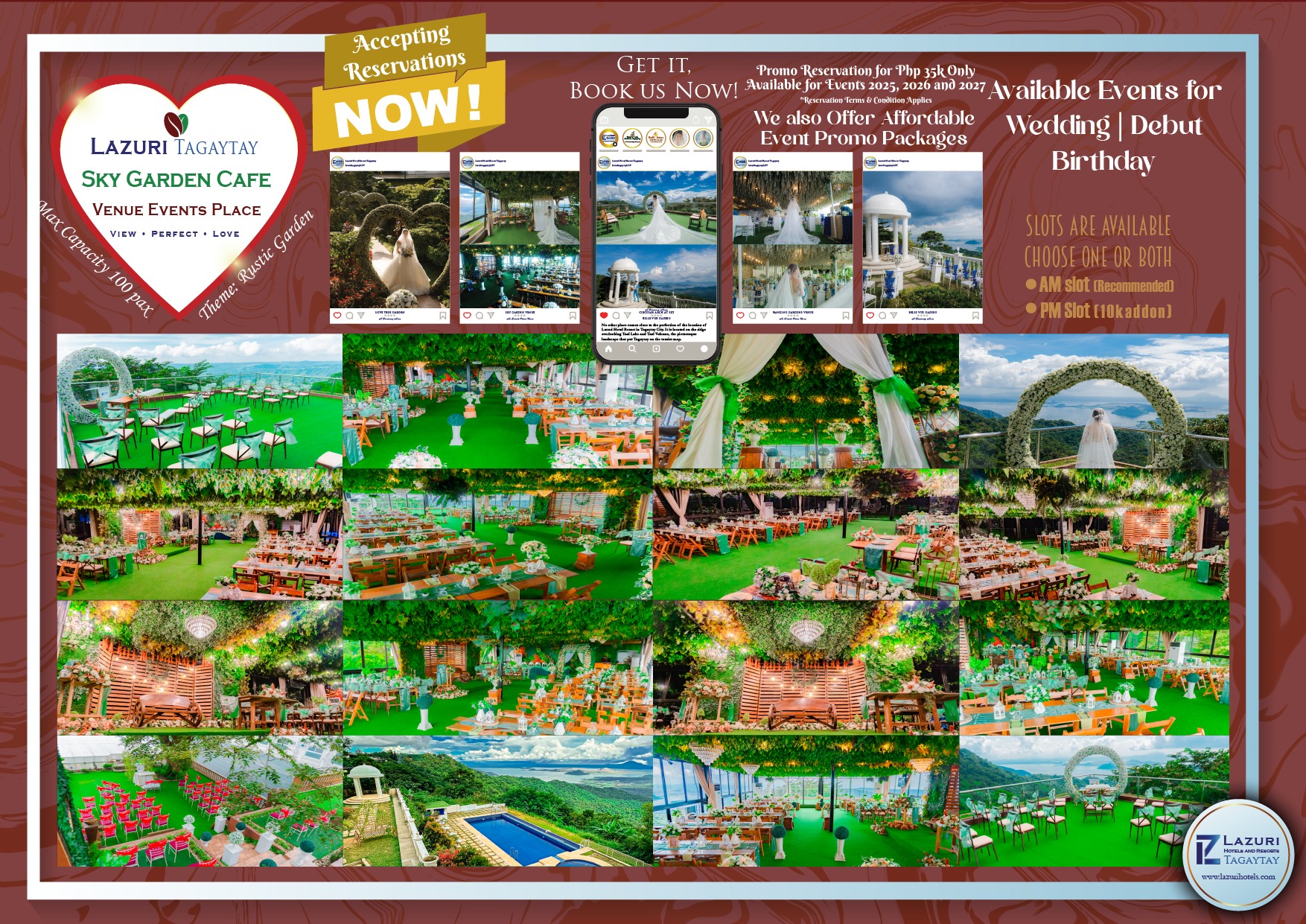 Sky Garden Cafe Lazuri – Tagaytay – Saan.App